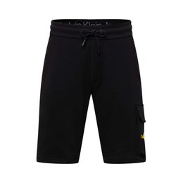 Calvin Klein Jeans Shorts Herren Gr&ouml;&szlig;e 28 gelb / schwarz / wei&szlig;