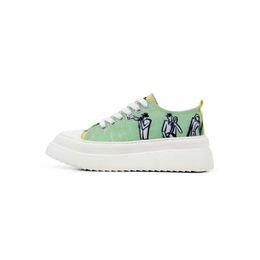 DOGO Sneaker low 'DOGO Freya - The Band' Damen Gr&ouml;&szlig;e 39 gr&uuml;n