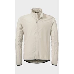 Sch&ouml;ffel Outdoorjacke SCH&Ouml;FFEL "Jacket Style Cannobio MNS", Herren, Gr. 56, beige (9040, natur), Oberstoff: 100% Nylon; (Coating: Polyurethan), regular fit, hoch geschlossener Ausschnitt, Jacken Outdoorjacke