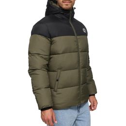 INDICODE Herren Steppjacke "INAlanin", gr&uuml;n, Gr. S, Web, Obermaterial: 100% Polyester, Jacken
