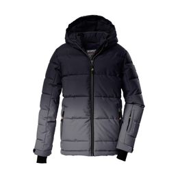 Killtec Jungen Skijacke "KSW 382 BYS SKI QLTD JCKT", grau, Gr. 140, Obermaterial: 100% Polyester;Obermaterial 2: 100% Polyester/ Obermaterial 3: 76%