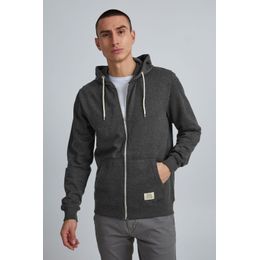 Kapuzensweatjacke Blend "BHNoah", Herren, Gr. XXL, charcoal, Sweatware, 60% Baumwolle, 40% Polyester, unifarben, regular fit normal, ohne Ausschnitt, Rippb&uuml;ndchen, Sweatjacken, Stilvolle Kapuzensweatjacke mit Taschen