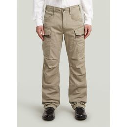 G-Star Raw G-STAR Herren Cargohose "3D Regular Straight Cargohose", beige, Gr. 31, Obermaterial: 99% Baumwolle, 1% Elasthan, Hosen