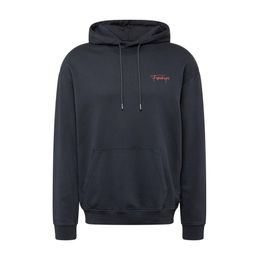 QS Sweatshirt Herren Gr&ouml;&szlig;e M anthrazit / karminrot / wei&szlig;