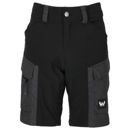 WHISTLER M&auml;dchen Shorts "Rommy", schwarz, Gr. 10, unifarben, 65% Polyester, 35% Baumwolle, Hosen, mit atmungsaktiver Funktion