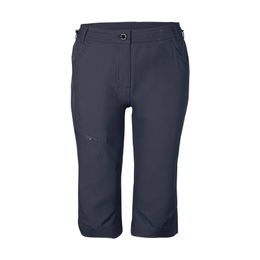 Killtec Damen Caprihose "KOS 4 WMN PNTS", blau, Gr. 46, Obermaterial: 92% Polyester, 8% Elasthan, Hosen, Wasserabweisende, schnelltrocknende