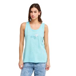 Tanktop Roxy "Dream Oasis", Damen, Gr. L, tanager turquoise, Obermaterial: 100% Walkfrottier;, Tops Tanktop