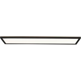 Hanseatic LED Panel "DLP220A", schwarz, 1, H: 4,2cm, 1 Stk., Leuchten, Deckenlampe, Deckenleuchte, dimmbar, CCT &uuml;ber Wandschalter, Backlight, LED Panel