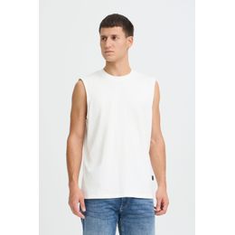 Blend Herren Tanktop "BHSteax"snow wei&szlig;, Gr. M, bedruckt, Single Jersey, 100% Baumwolle, Tops, L&auml;ssiges Tanktop mit Backprint