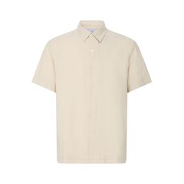 Kurzarmhemd Kronstadt "Kurzarmhemd KSValbrook", Herren, Gr. XXL, N-Gr, beige (wei&szlig; pepper), Obermaterial: 92% Viskose CV. 8% Polyester PES., Hemden