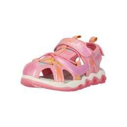 ZIGZAG M&auml;dchen Sandale "Jugoe", Gr. 26rosa, Kunstfaser, Lederimitat, Schuhe, mit leuchtender Sohle und gesch&uuml;tzter Zehenpartie