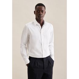 Seidensticker Herren Businesshemd "Schwarze Rose", wei&szlig;, Gr. 38, unifarben, 100% Baumwolle, Hemden, X-Slim 1/1 Kentkragen Uni