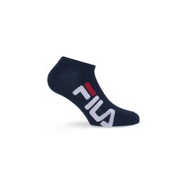 Fila Herren Socken "UNISEX INVISIBLE SOCKS", Gr. 35navy, Baumwollmischung, Socken, gro&szlig;er Markenschriftzug seitlich