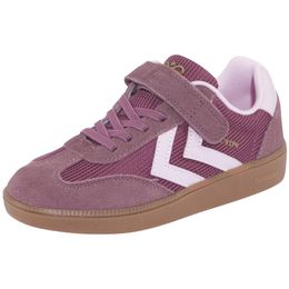 Sneaker Hummel "VM78 CPH JR", M&auml;dchen, Gr. 28, nocturne, Leder, Mesh, Schuhe Sneaker, mit EVA-D&auml;mpfung
