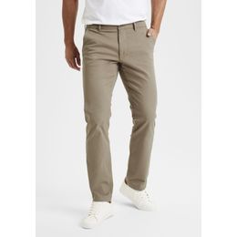 H.I.S. H.I.S Herren Chinohose "regular-fit", beige, Gr. 32, unifarben, Web, Obermaterial: 98% Baumwolle, 2% Elasthan, Hosen, lange Hose, aus elastischer