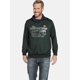 Jan Vanderstorm Herren Kapuzensweatshirt "Sweatshirt SVERRE", gr&uuml;n, Gr. XL, Obermaterial: 70% Baumwolle CO. 30% Polyester COOLMAX PES(Coolmax).,