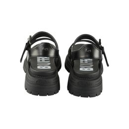 Buffalo Damen High-Heel-Pumps "Buffalo LENNOX TS SANDAL", Gr. 39, schwarz, Polyurethan, unifarben, Schuhe