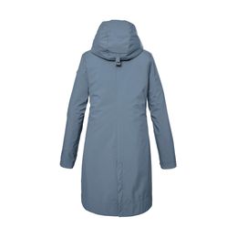 G.I.G.A. by Killtec Damen Softshellparka "GS 16 WMN SFTSHLL PRK", blau, Gr. 36, G.I.G.A. DX BY KILLTEC, Oberstoff: Oberseite: 100% Polyester (recycelt), R&uuml;ckseite: 100%