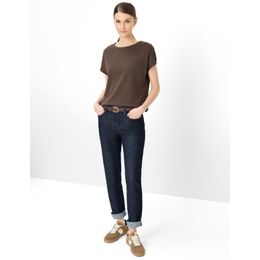 Brax Damen 5-Pocket-Jeans "Style CAROLA"dunkelblau, Gr. 24, Denim/Jeans, 99% Baumwolle, 1% Elasthan, Jeans
