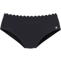 Lascana Damen Bikini-Hose, schwarz-wei&szlig;, Gr&ouml;&szlig;e 40A/B/C/D