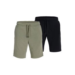 Jack & Jones Jack & Jones Shorts 'JPSTGORDON' Herren Gr&ouml;&szlig;e 33 hellgr&uuml;n / schwarz