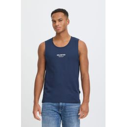 Blend Herren Tanktop "BHStemas"marineblaus, Gr. S, bedruckt, Single Jersey, 100% Baumwolle, Tops, L&auml;ssiges Tanktop mit Print