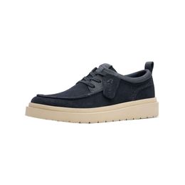 Clarks Herren Schn&uuml;rschuh "Clarks Halbschuhe Veloursleder", Gr. 44,5navy, Veloursleder, Schuhe