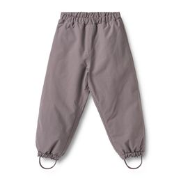 Skihose Wheat "Ski Pants Jay", M&auml;dchen, Gr. 110, N-Gr, lila stone, Web, Obermaterial: 100% Nylon, unifarben, normal lang, Hosen Skihose, Kunstfaser, wasserdicht, atmungsaktiv und leicht wattiert