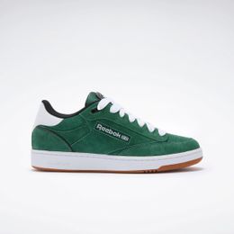Sneaker Reebok CLASSIC "CLUB C BULC CLN", Damen, Gr. 42, schwarz-wei&szlig; (schwarzgr&uuml;n, schwarz, wei&szlig;), Leder, Synthetik, Schuhe Sneaker