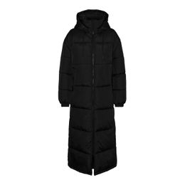V&eacute;ro Moda VERO MODA Damen Steppmantel "VMKLEA LONG COAT NOOS", schwarz, Gr. XS, unifarben, Steppware, Obermaterial: 100% Polyester, M&auml;ntel, Steppqualit&auml;t,