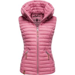 Navahoo Damen Steppweste "Shadaa", lila, Gr. L, Oberstoff: 100% Nylon. Futter: 100% Polyester. Wattierung: 100% Polyester, Westen, stylische