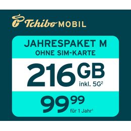 Tchibo - Jahrespaket M mit 216 GB ohne SIM-Karte