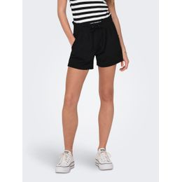 Jacqueline de Yong Shorts JDY "JDYNEW CATIA SHORTS JRS NOOS", Damen, Gr. XS (34), N-Gr, schwarz, Web, Obermaterial: 95% Polyester, 5% Elasthan, regular fit, Hosen Shorts
