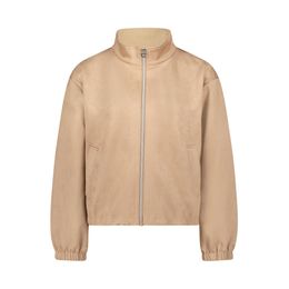 Cartoon Damen Blouson "Damen mit Eingrifftaschen", beige, Gr. 42, Obermaterial: 90% Polyester, 10% Elasthan, Jacken