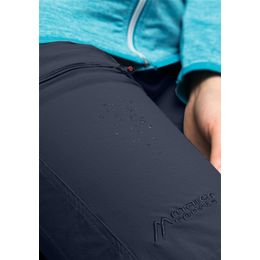 Maier Sports Damen Outdoorhose "Lulaka", blau, Gr. 40, 90% Polyamid, 10% Elasthan, Hosen, Damen Wanderhose, atmungsaktive Funktionshose, Regular Fit
