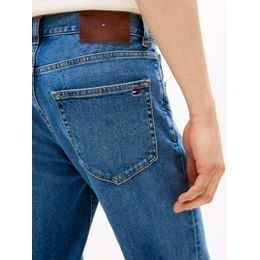 Tommy Hilfiger Herren Straight-Jeans "DENTON Slim Straight Fit"sep indigo, Gr. 32, Denim/Jeans, Obermaterial: 99% Baumwolle, 1% Elasthan, Jeans