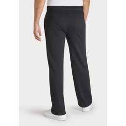 John Devin Damen Sweathose "- Jogginghose aus innen angerauter Sweatware", Gr. Sschwarz, angeraute Sweatware, Obermaterial: 60% Baumwolle, 40%