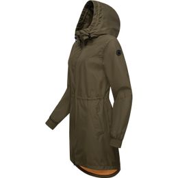 Ragwear Damen Kurzmantel "Bronja II", gr&uuml;n, Gr. 5XL, Au&szlig;enmaterial: 100% Polyester. Innenfutter: 100% Polyester, M&auml;ntel, Wasserdichter