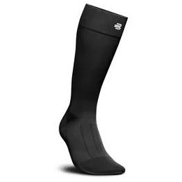 Sportsocken Bauerfeind "SPORTS RECOVERY COMPRESSION SOCKS", Herren, Gr. 35-40, schwarz, xl, Obermaterial: 75% Polyamid, 25% Elasthan, Socken Sportsocken, mit Kompression zur Regeneration, sportlicher Stil