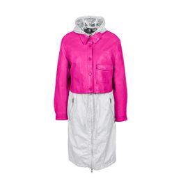 Freaky Nation Damen Lederjacke "Center Bird-FN"pink, Gr. S, Oberstoff: 100% Leder; Futter: 100% Polyester, Jacken