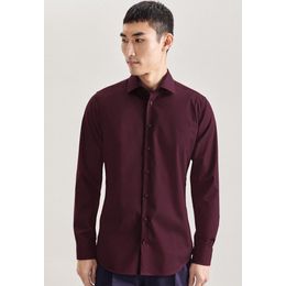 Seidensticker Herren Businesshemd "Schwarze Rose", rot, Gr. 38, unifarben, 100% Baumwolle, Hemden, X-Slim 1/1 Kentkragen Uni