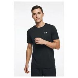 Trainingsshirt Under Armour "VANISH SEAMLESS SS", Herren, Gr. L, schwarz,, mod gray, Obermaterial: 53% Nylon, 47% Polyester, Shirts, mit 4-Wege-Stretch, atmungsaktive Mesh-Eins&auml;tze, schwei&szlig;ableitend