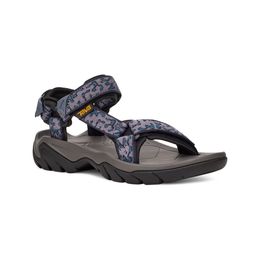 Teva Damen Sandale "TERRA FI 5 UNIVERSAL WOMEN", Gr. 37, grau, Synthetik, Textil, Schuhe, mit Klettverschluss, atmungsaktiv, schnell trocknend