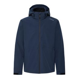 North Bend Herren Softshelljacke "Softshelljacke NBBergwala W-PRO 15000", blau, Gr. S, Obermaterial: 90% Polyester PES. 10% Elasthan EL., Jacken