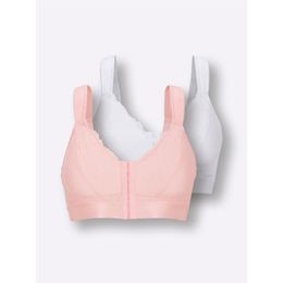 w&auml;schepur W&Auml;SCHEPUR Damen B&uuml;gelloser BH, Gr. 110, wei&szlig;, 86% Polyamid, 14% Elasthan, BHs