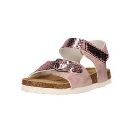 Sandale ZIGZAG "Avila", M&auml;dchen, Gr. 24, pink, braun, Polyurethane, Schuhe Sandale, mit atmungsaktivem Fu&szlig;bett
