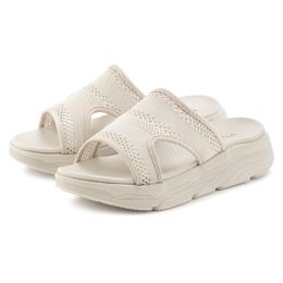 Vivance Damen Pantolette "Sommerschuh, offener Schuh, Sandale, Mule", Gr. 40, beige, Obermaterial: 100% Textilmaterial. Decksohle: 100% Synthetik.