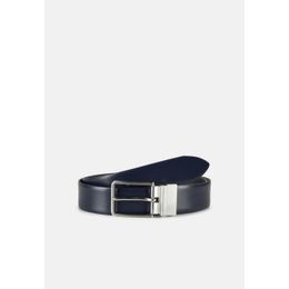 Lloyd Men's Belts Damen Lederg&uuml;rtel "Lloyd Belts Herreng&uuml;rtel 0406"marine, schwarz, Gr. 115, LLOYD MEN&rsquo;S BELTS, Leder, G&uuml;rtel