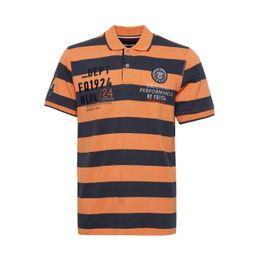 FQ1924 Herren Poloshirt "Poloshirt FQHarald", orange, Gr. M, Obermaterial: 100% Baumwolle CO., Shirts
