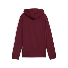 Puma M&auml;dchen Kapuzensweatshirt "CLASS RELAXED HOODIE TR G"ruby shimmer, Gr. 176, unifarben, Sweatware, Obermaterial: 68% Baumwolle, 32% Polyester,
